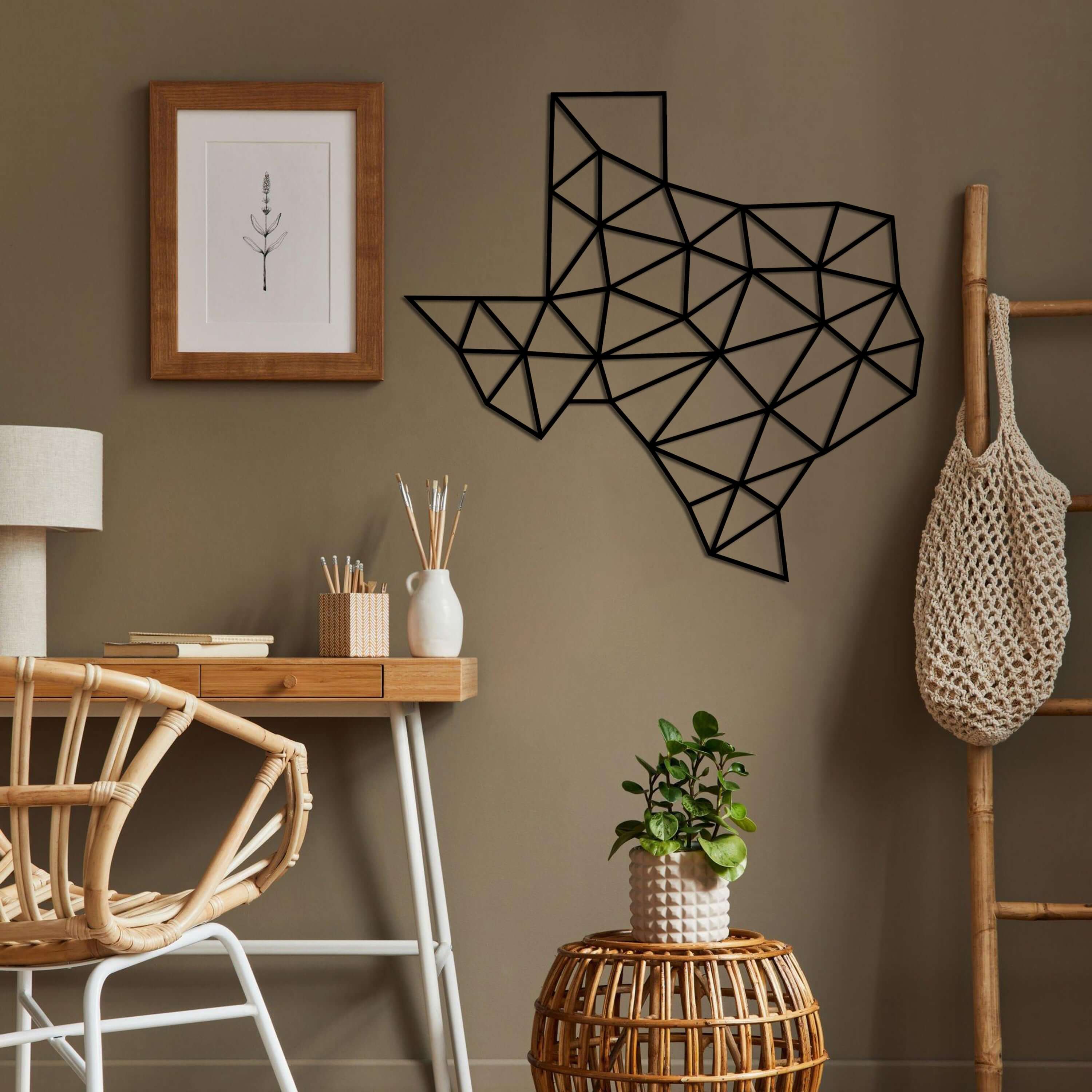 Texas Map Metal Wall Art | Decor – Buy Now | Dekadron