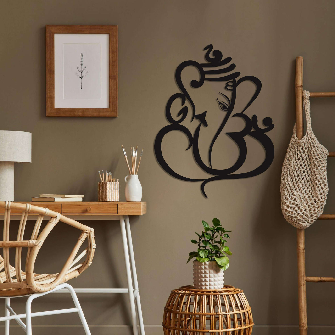 Lord Ganesha Metal Wall art – Dekadron