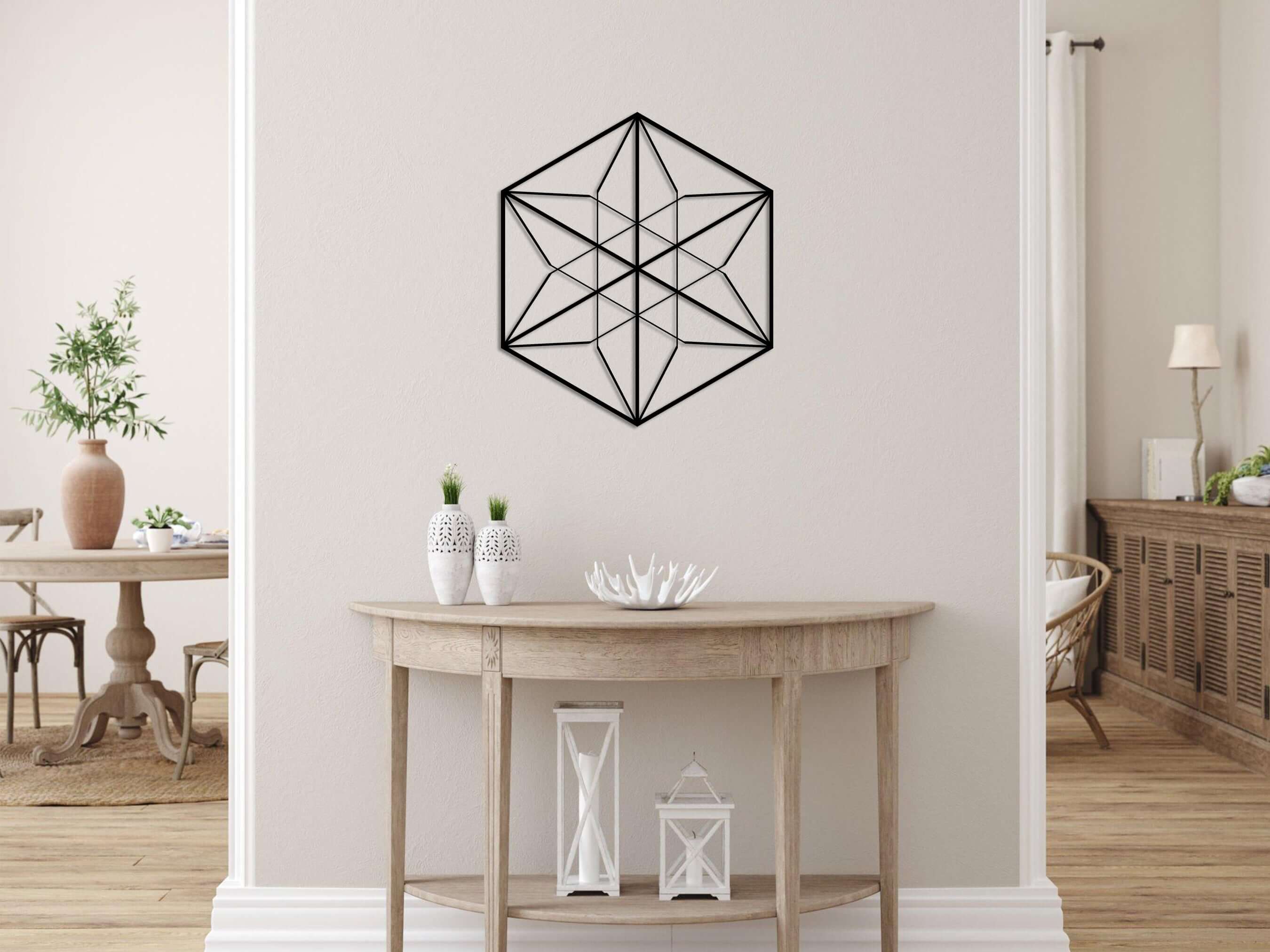 Vector Equilibrium Metal Wall Art | Decor – Buy Now | Dekadron