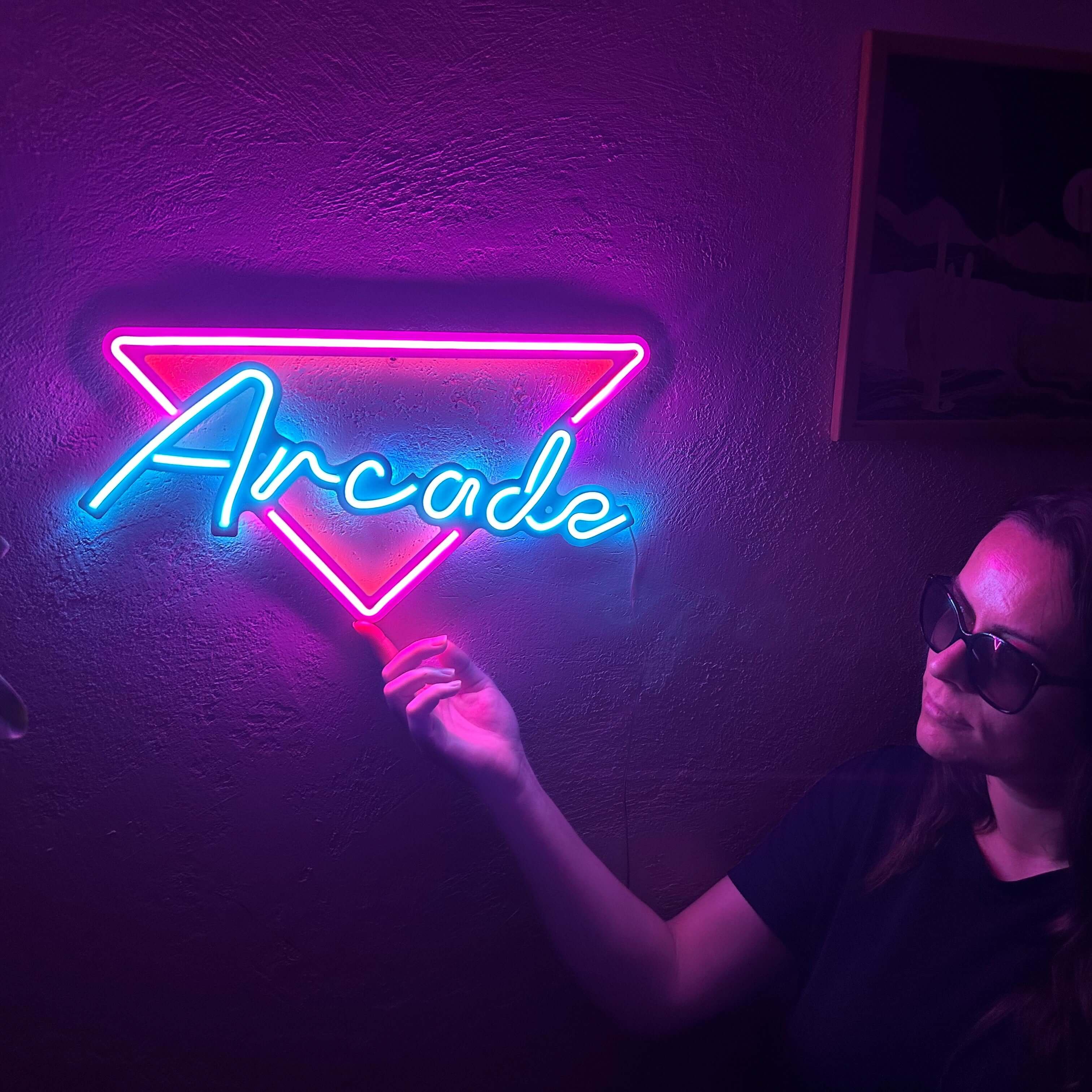 Arcade Neon Metal Sign | Neon Signs – Buy Now | Dekadron