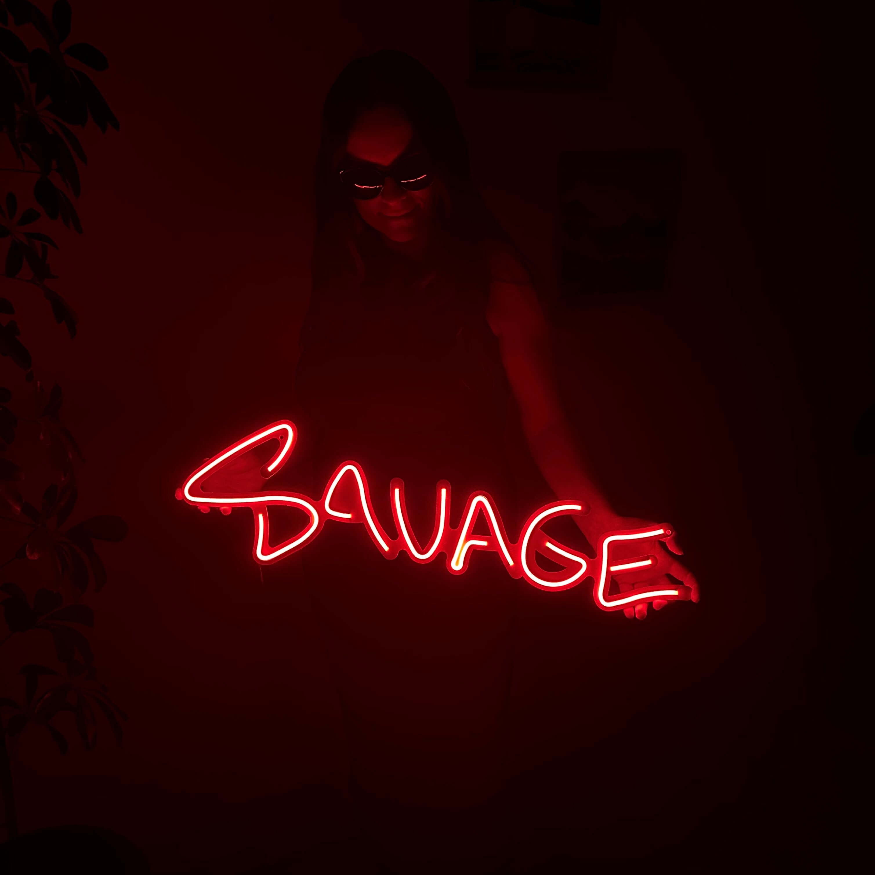 Savage Metal Neon Sign | Neon Signs – Buy Now | Dekadron