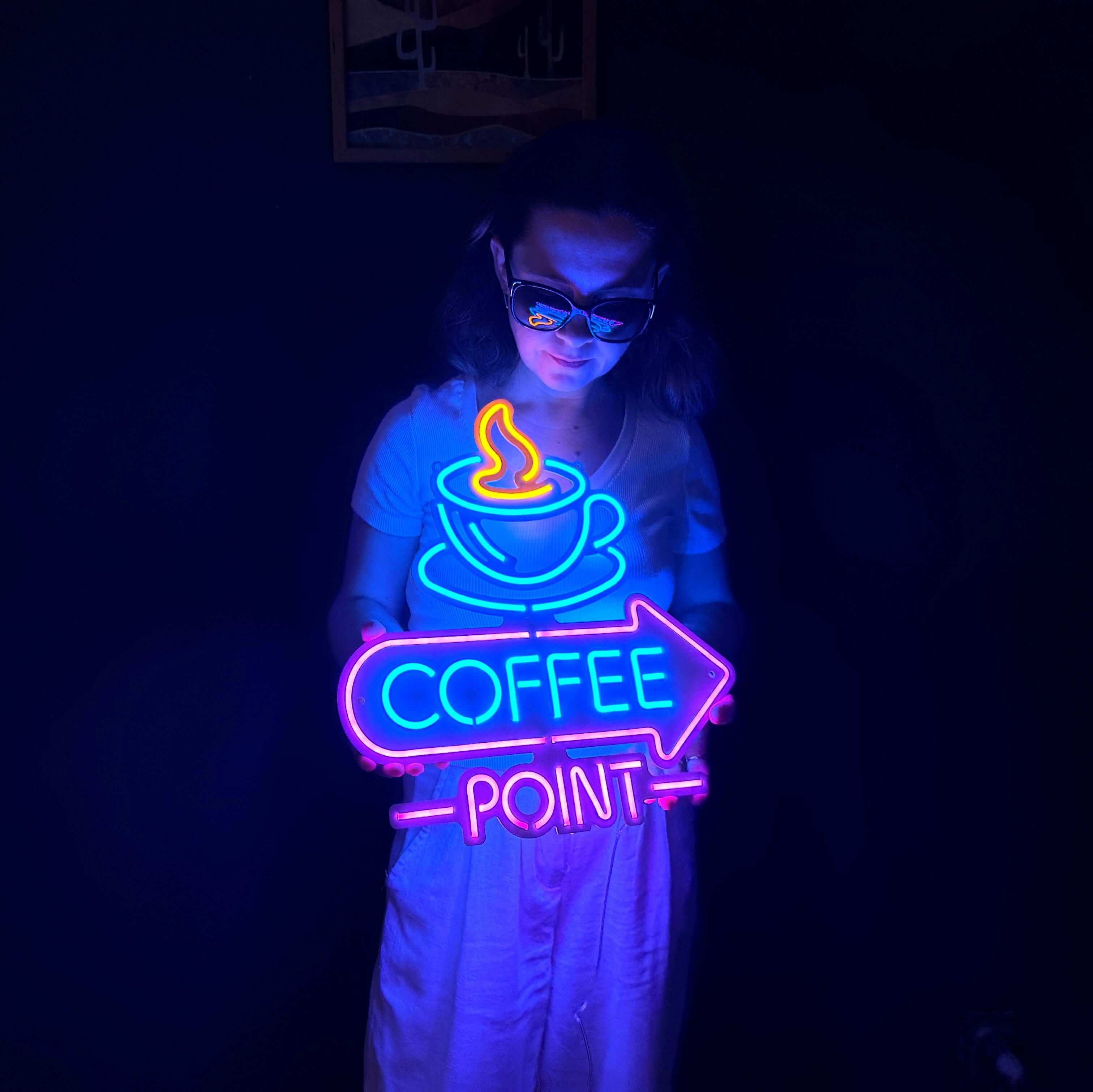 Neon Coffee 3 Neon Metal Sign | Neon Signs – Buy Now | Dekadron