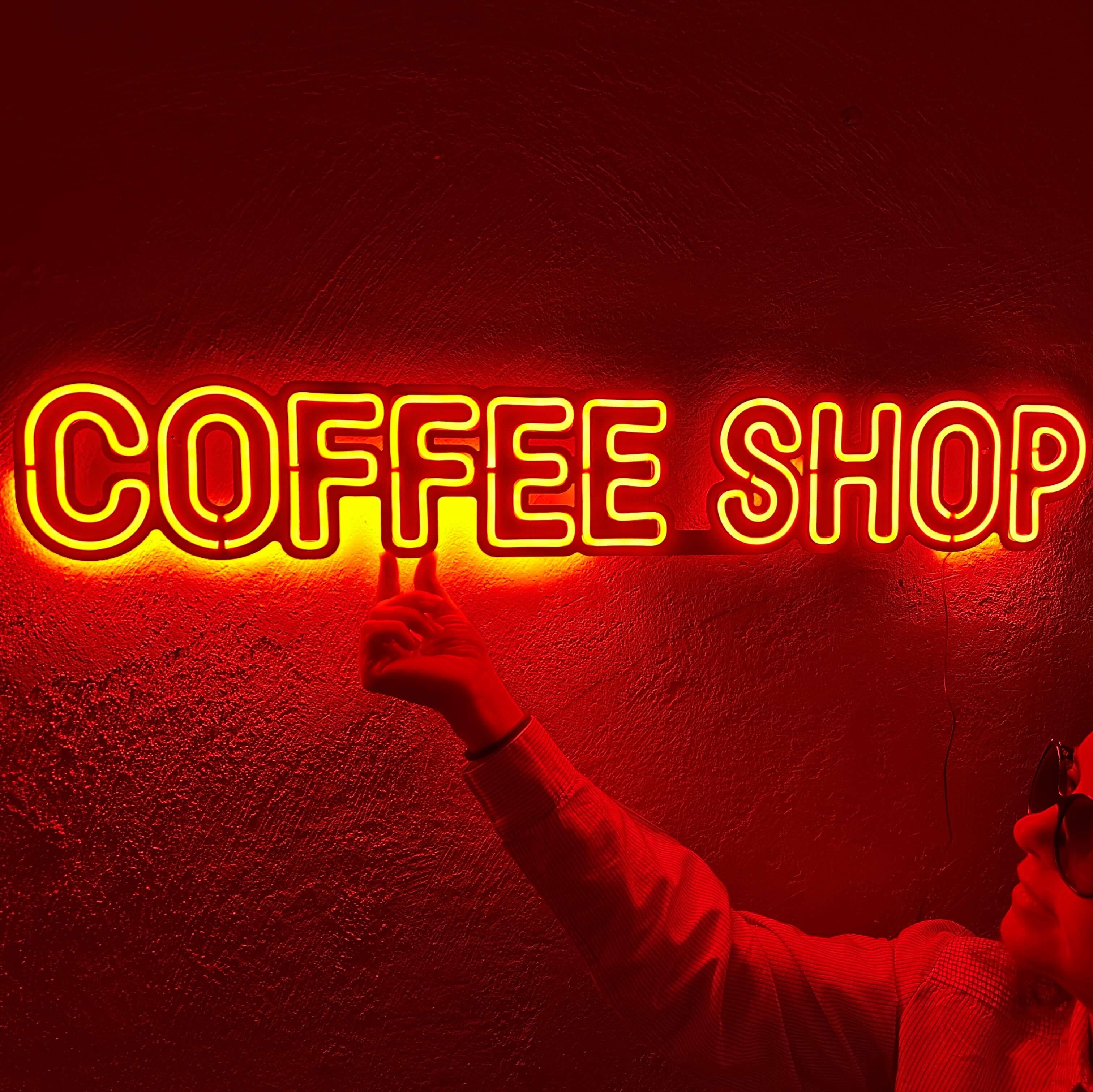 Coffee Shop Neon Metal Sign | Neon Signs – Buy Now | Dekadron