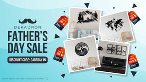 Dekadron | Metal Wall Decor, Metal Wall Art, Easily Personalize