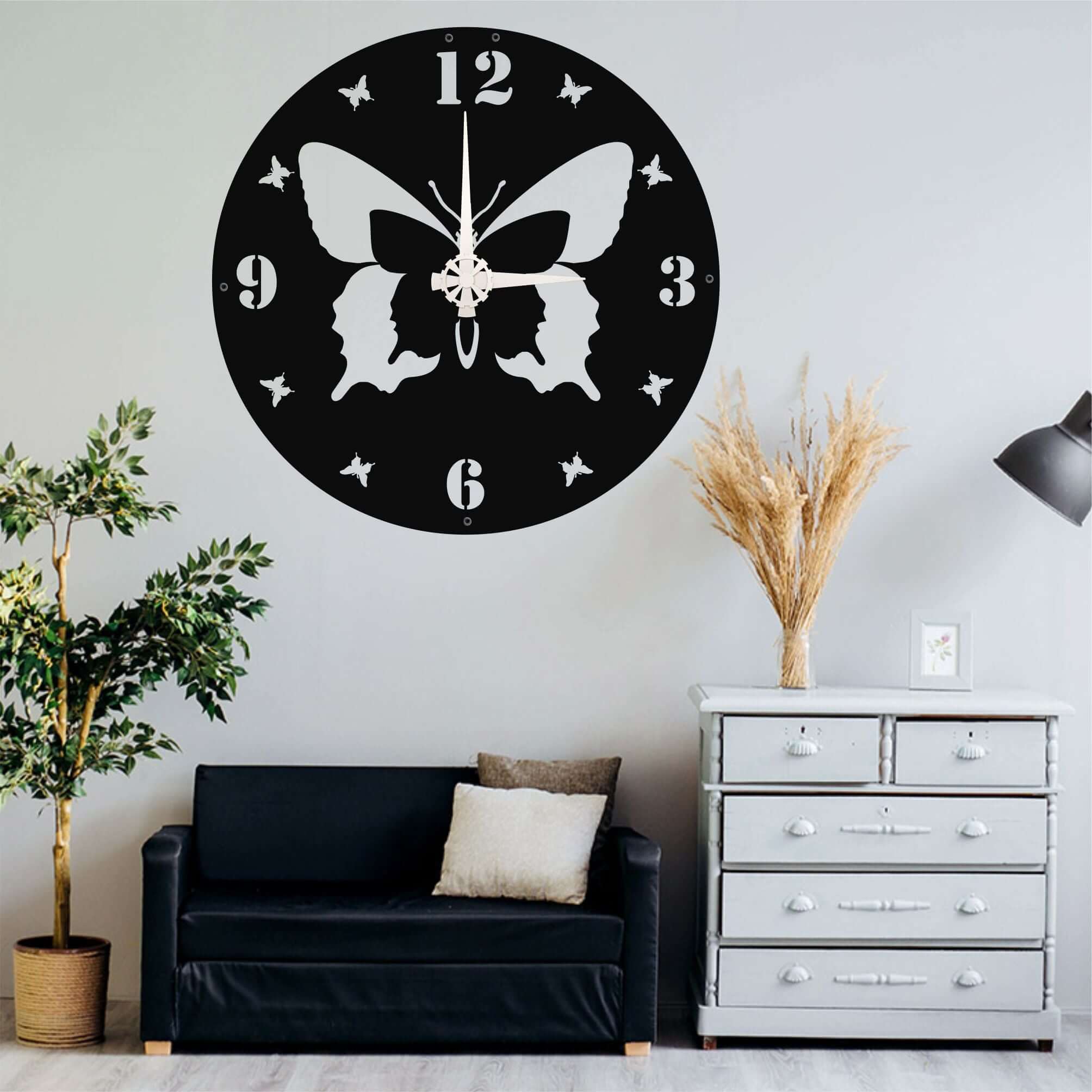 Butterfly Clock | Wall Clocks – Buy Now | Dekadron