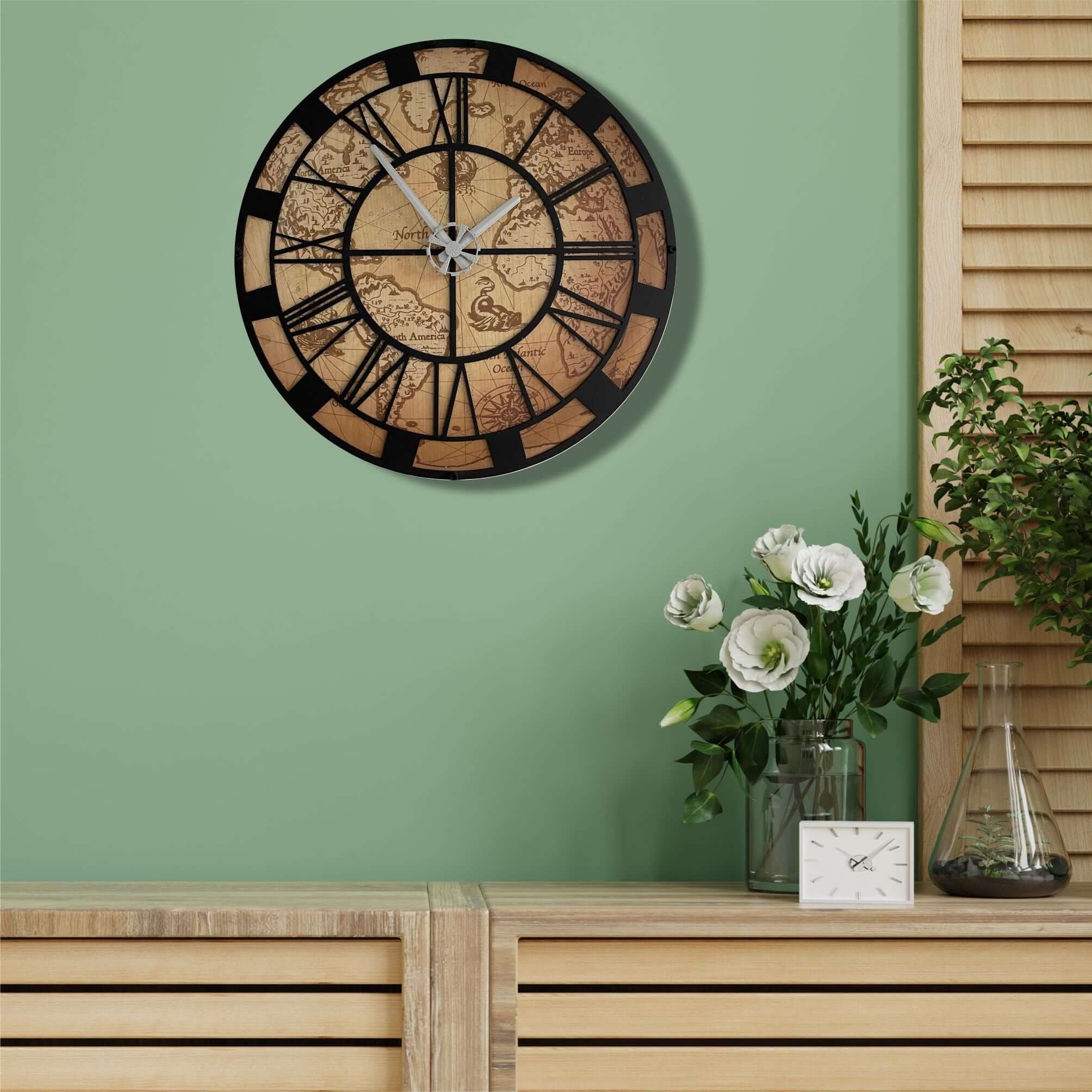 World Map Clock | – Buy Now | Dekadron