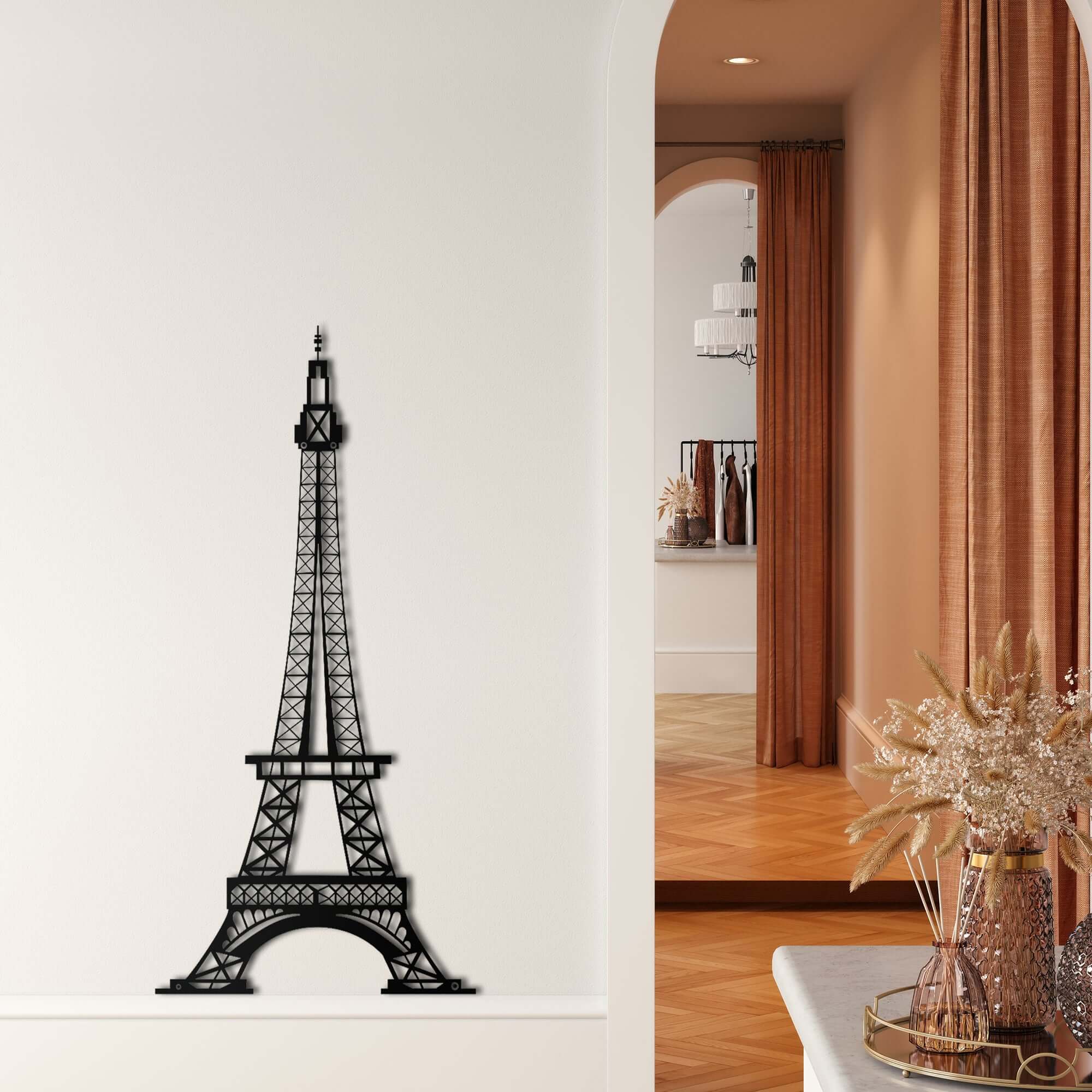 Eiffel Tower Metal Wall Art | Decor – Buy Now | Dekadron